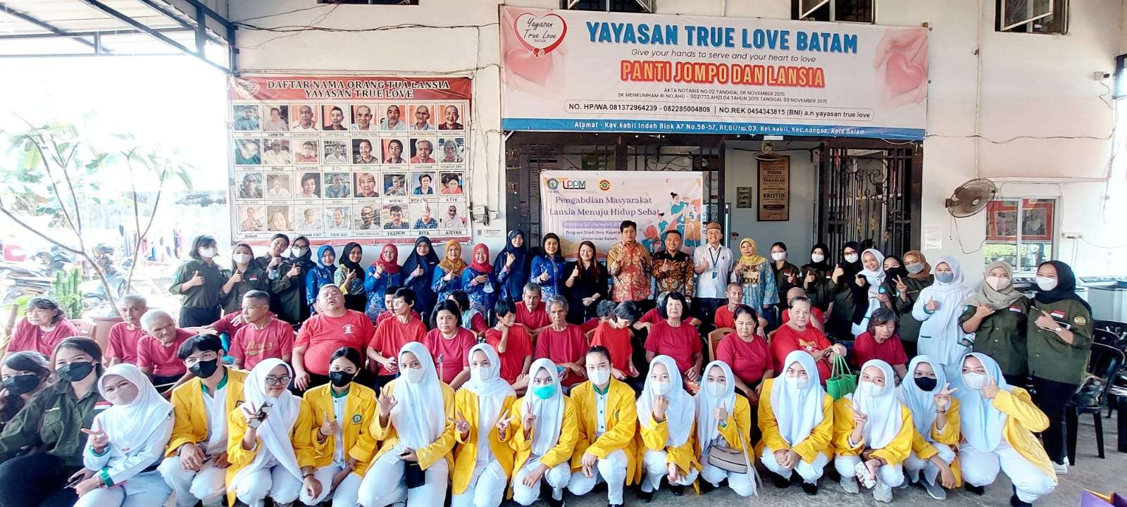 Berikan Penyuluhan dan Cek Kesehatan Lansia, Uniba Batam Kerjasama ...