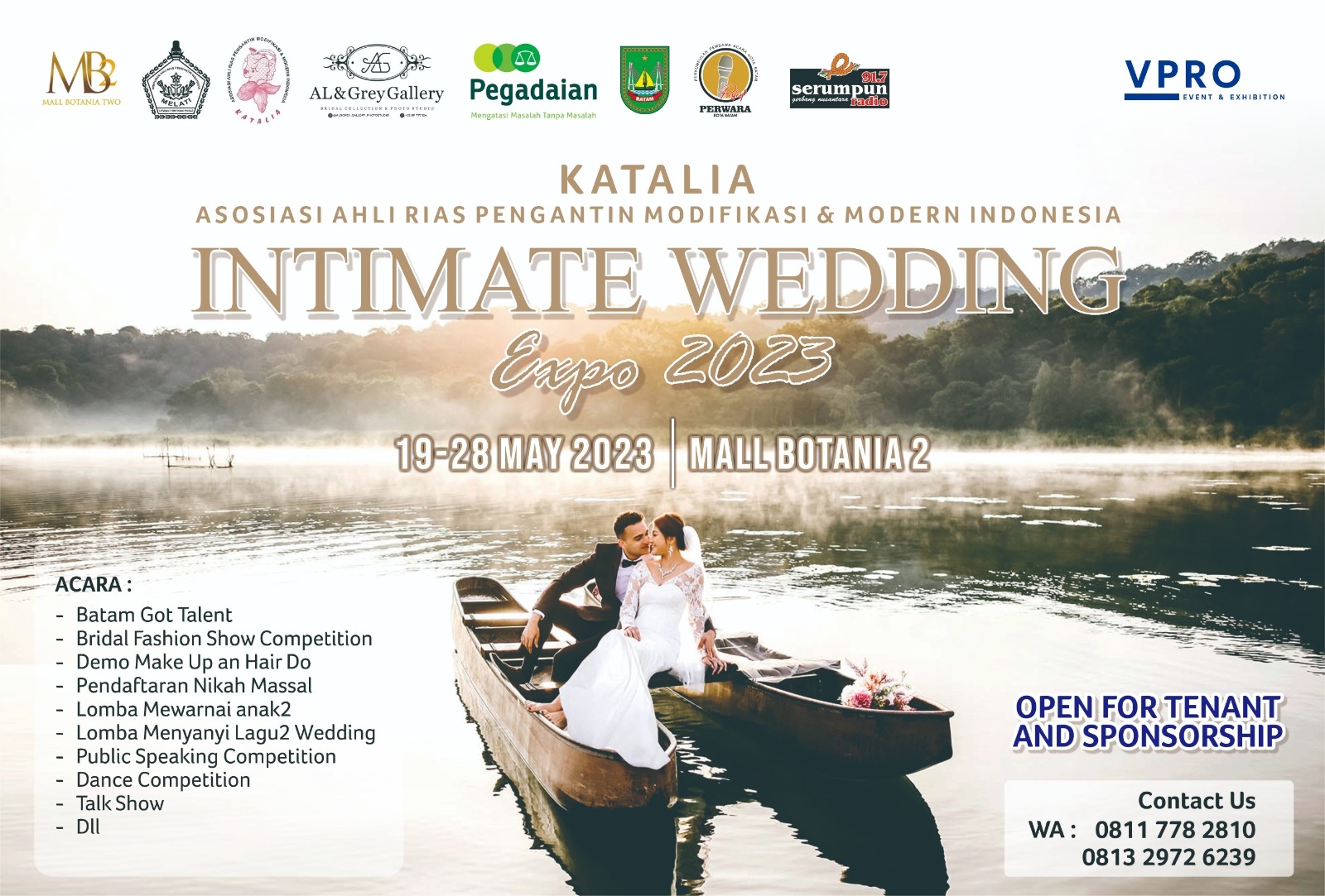 INTIMATE WEDDING EXPO 2023: Jadikan Event Andalan, Ardiwinata Ajak ...