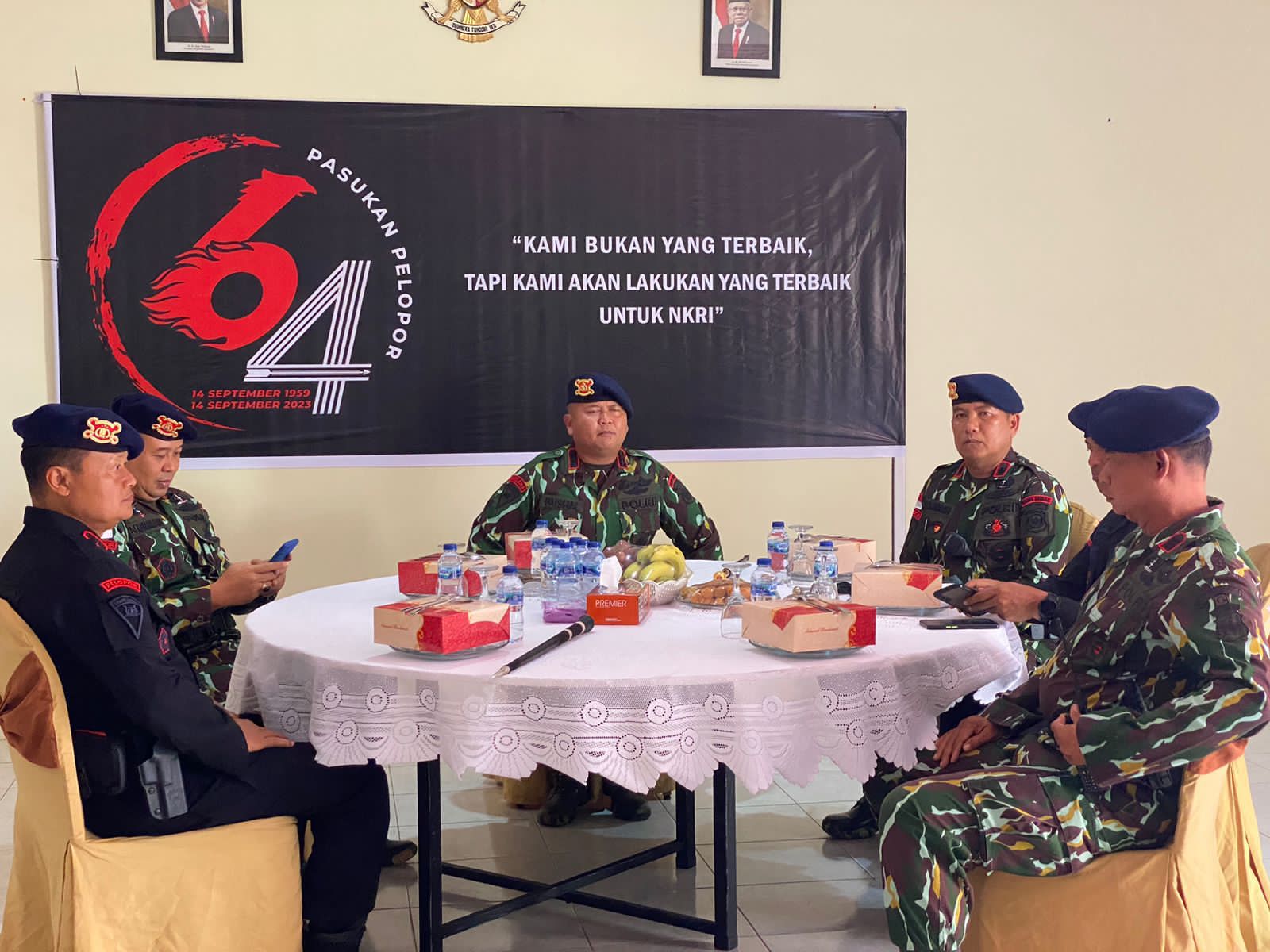 Peringati HUT Ke-64 Pelopor, Brimob Kepri Gelar Syukuran dan Pensucian Tunggul Batalyon ...