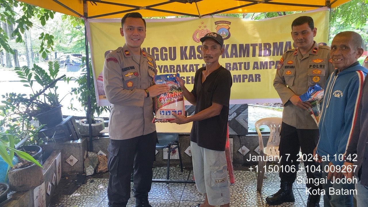 Iptu Raden Bimo Dwi Lambang Tampung Aspirasi Warga Batu Ampar - MataKepri || Portal Berita Untuk ...