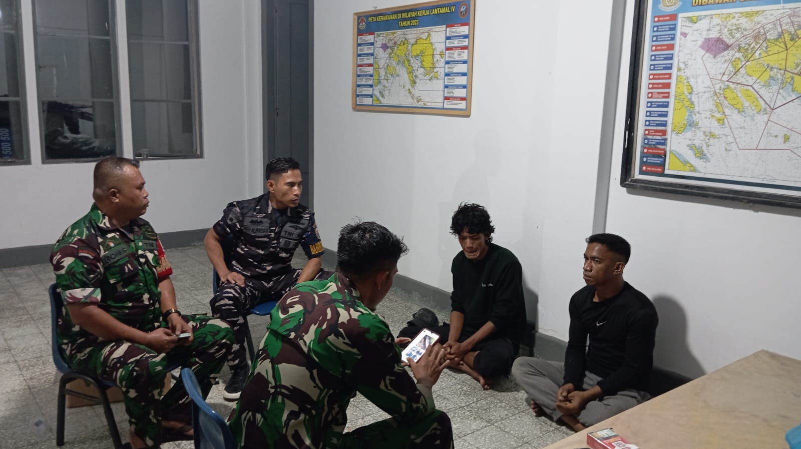 TNI AL Amanakan Pelaku Pencurian Speed Boat di Pulau Sambu Batam ...